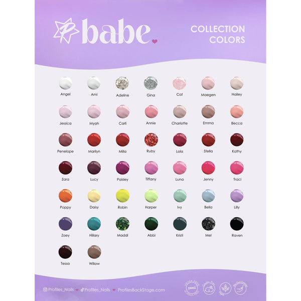 [Vendor] Babe Gel - No Wipe Top Gloss PFBG-NWTOP | Gel Essentialz