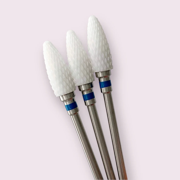 Ceramic Bit for Removal, Bullet Flame (Blue) 257 - Gel Essentialz